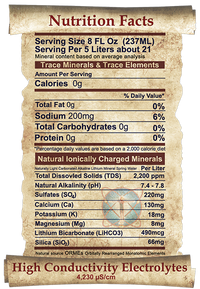 Lithia Spring Water Since 1888 5-LITERS 338 Fl Oz ~ DISCOUNT SAVE 20%